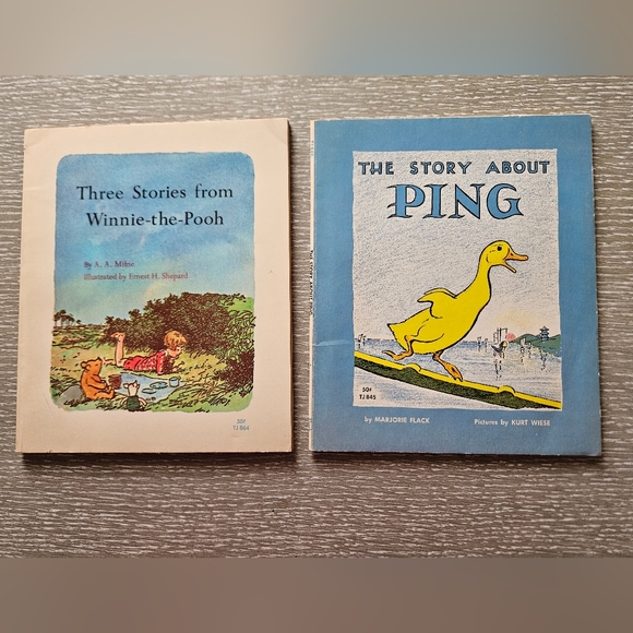 Other | Vintage 1972 Winniethepooh And 197 Ping Story Books | Poshmark